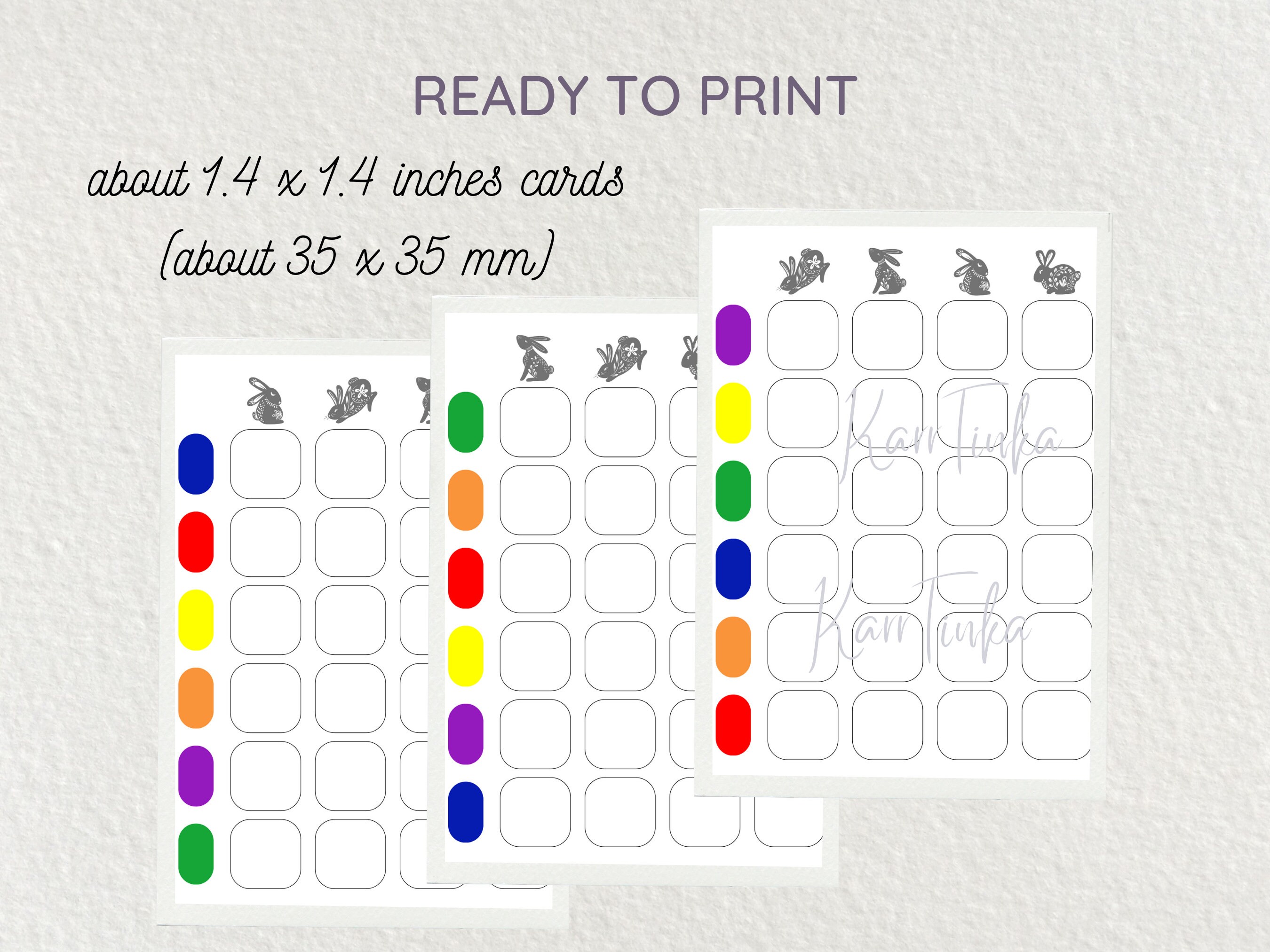 Color Sorting Activity for Toddler, Color Recognition Game, Preschool ...