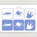 Nature Silhouette Matching Cards, Toddler Sorting Activity, Preschool ...