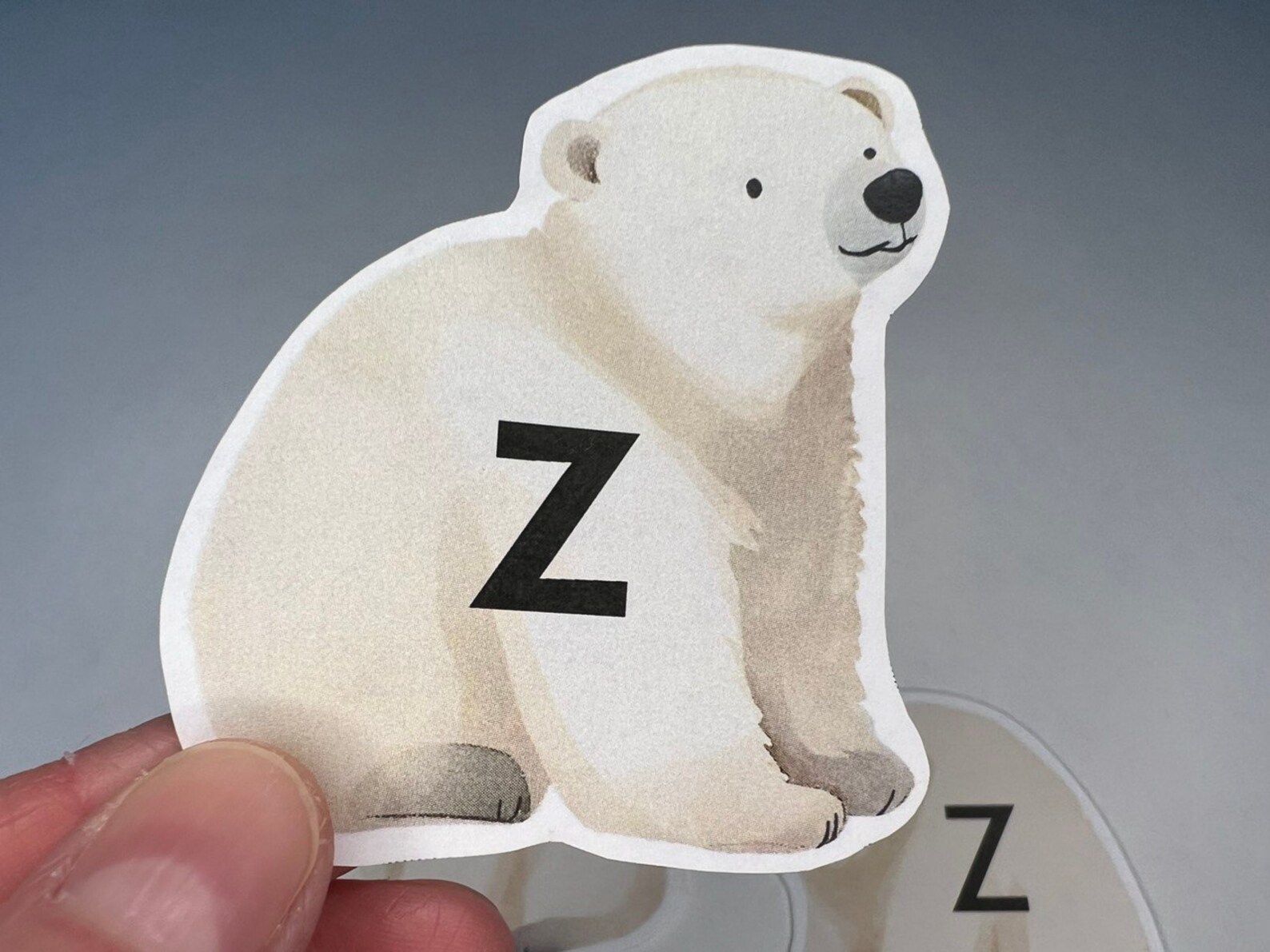 Polar Bear Letter Matching Cards, Alphabet Recognition Activity ...