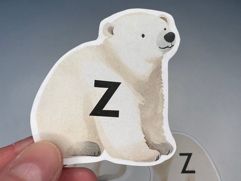 Polar Bear Letter Matching Cards, Alphabet Recognition Activity ...