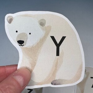 Polar Bear Letter Matching Cards, Alphabet Recognition Activity ...
