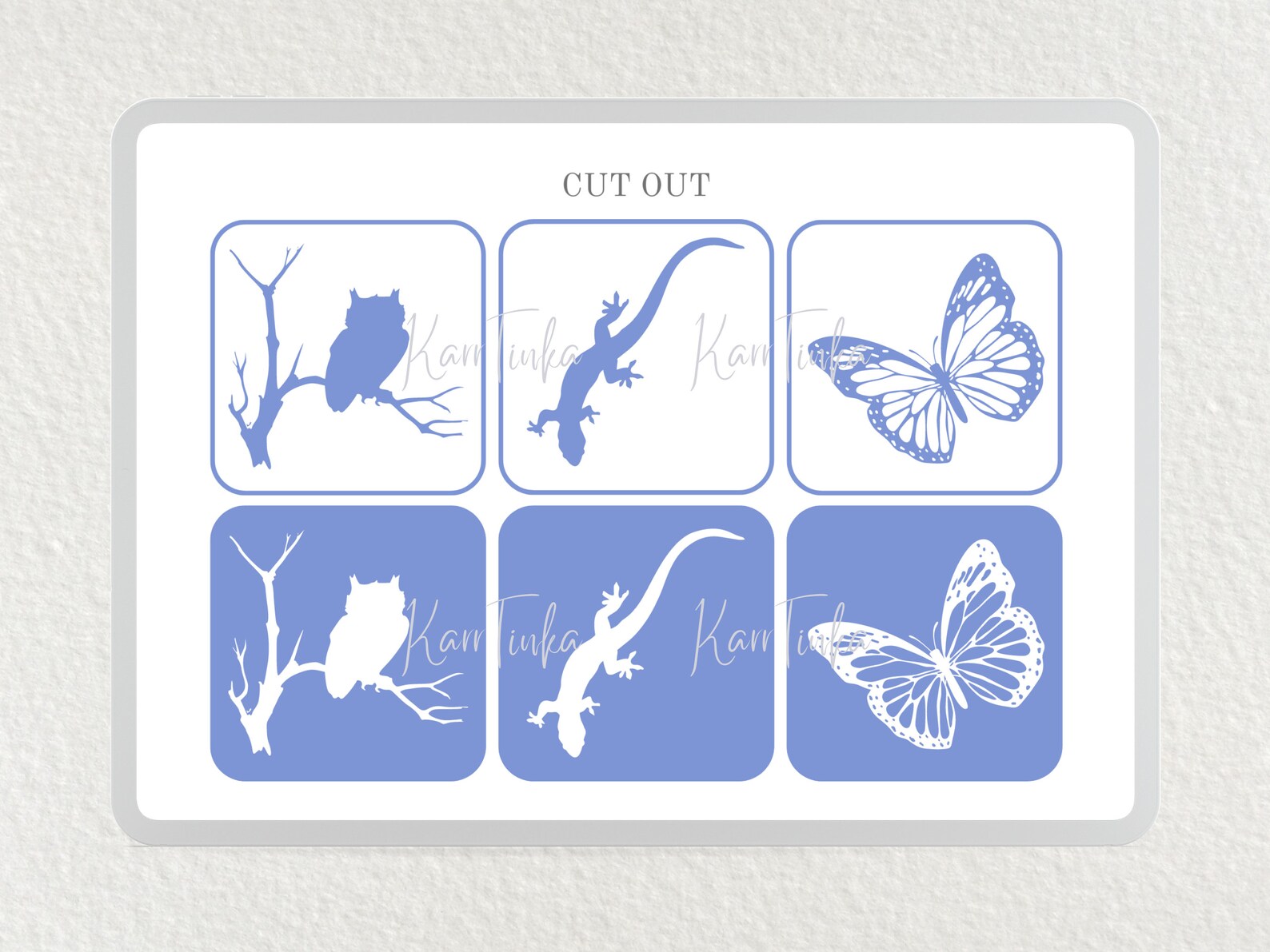 Nature Silhouette Matching Cards, Toddler Sorting Activity, Preschool ...