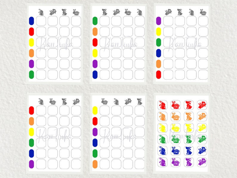 Color Sorting Activity for Toddler, Color Recognition Game, Preschool ...