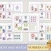 Numbers 1 to 10 Count, Count and Match, Toddler Counting Activity ...