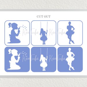Silhouette Matching Cards, Toddler Sorting Activity, Preschool Matching ...