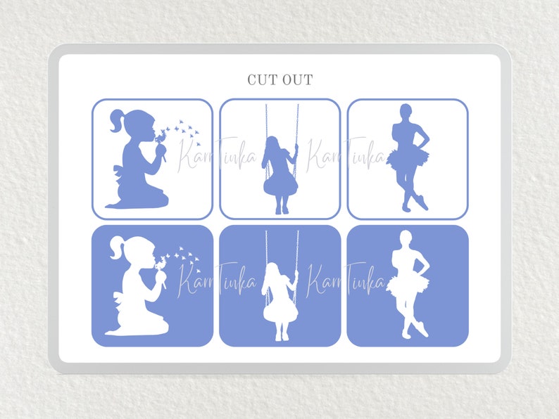 Silhouette Matching Cards Toddler Sorting Activity Preschool - Etsy
