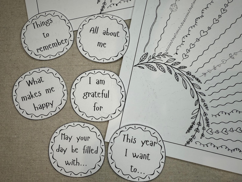 Vision Board for Kids, All About Me, Positive Self-talk, Back to School ...