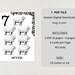 Farm Numbers 1 to 10 Flash Cards Printable, Nature Flashcards, Counting ...