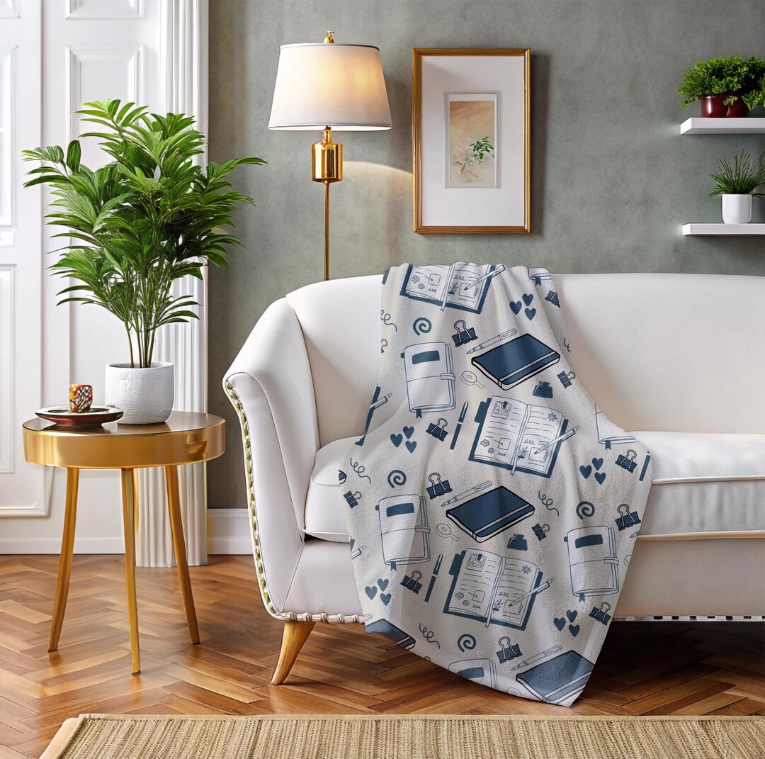 Journal Lover’s Writing Blanket - Etsy