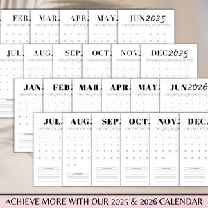 2025 Printable Planner, Habit Tracker, Weekly Tracker, Daily Habit ...