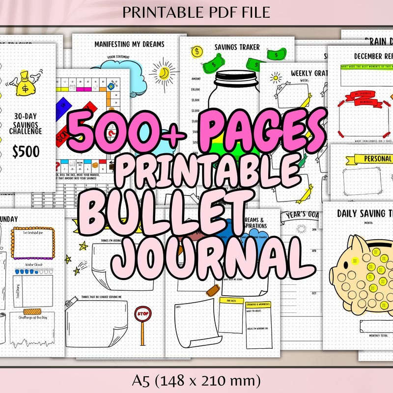 Bullet Journal 2026 - Etsy