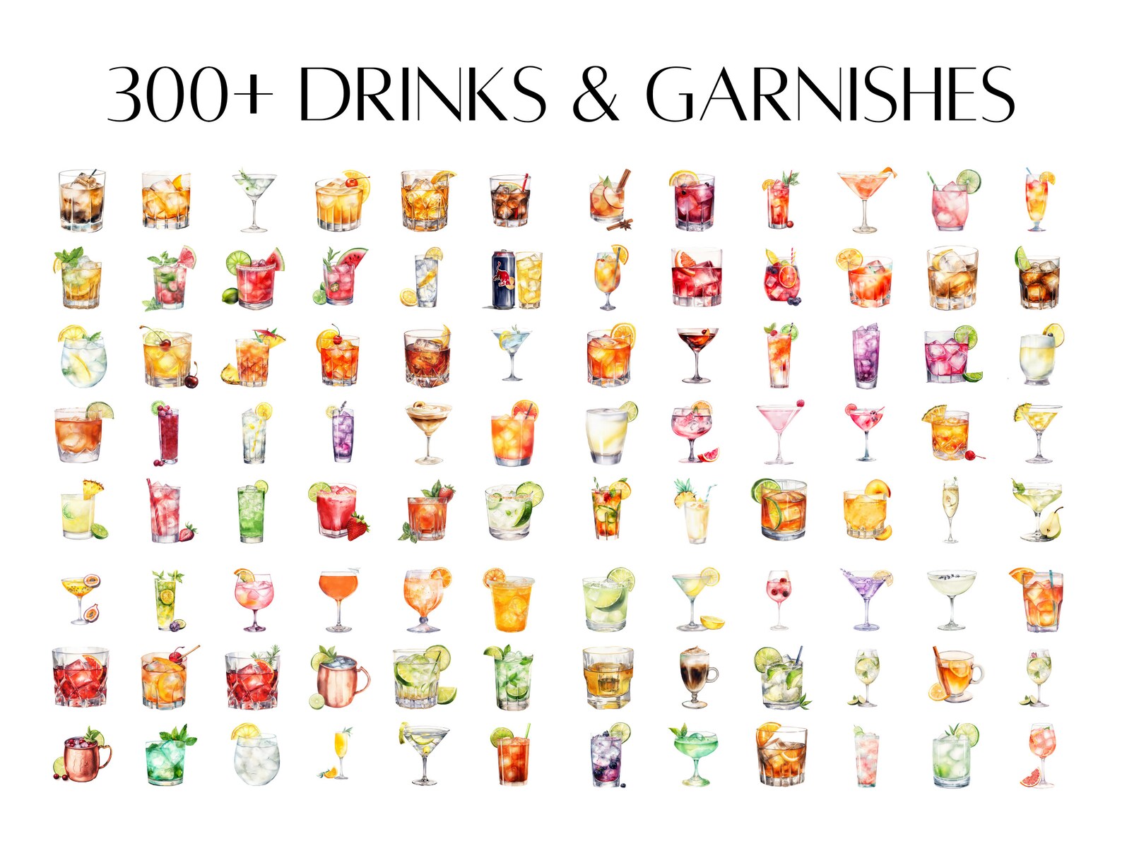 Featured Signature Drink Sign Bar Menu Template Minimalist - Etsy