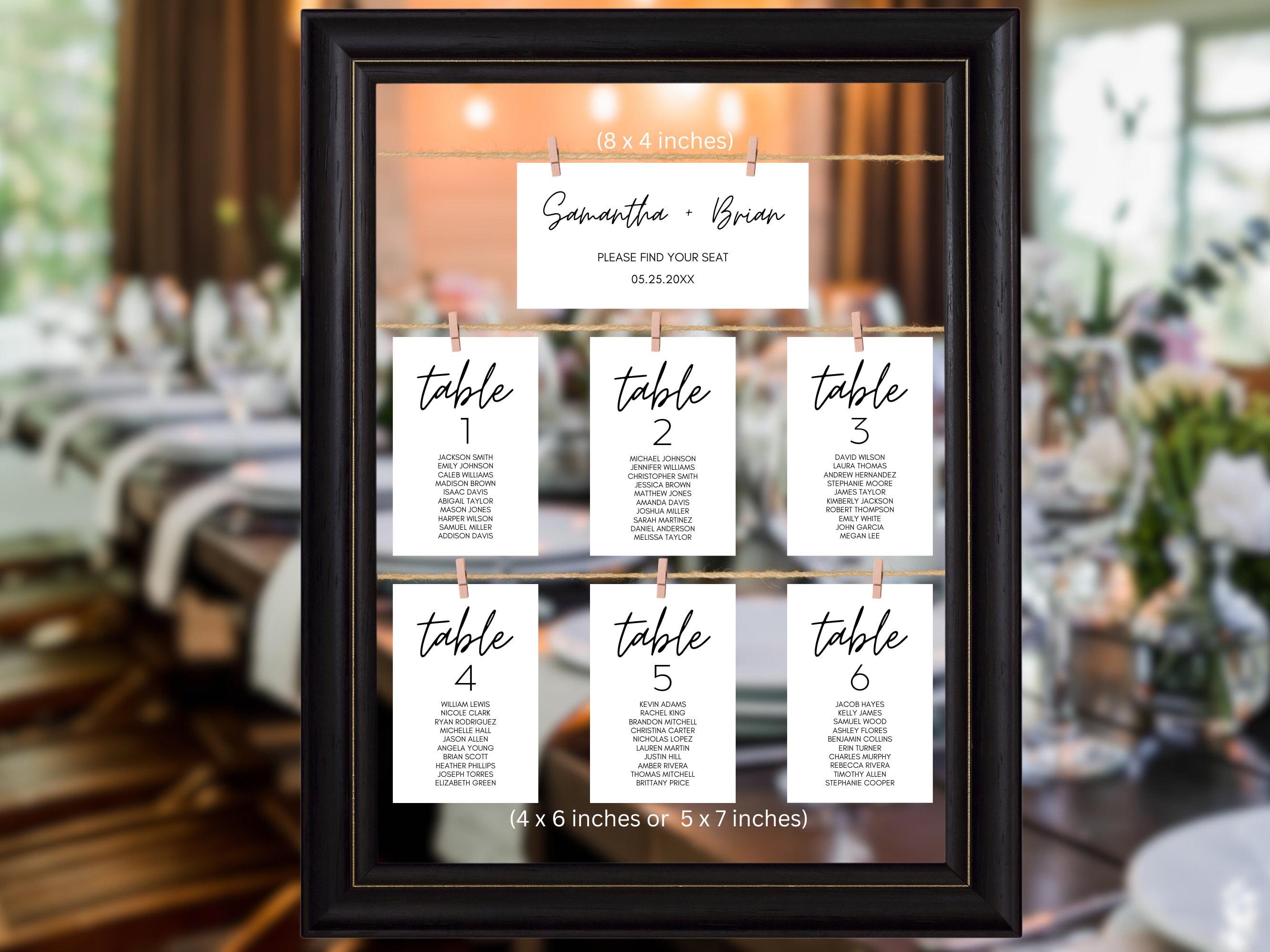 Trifold Newspaper Wedding Program, Canva Template, Printable Wedding ...