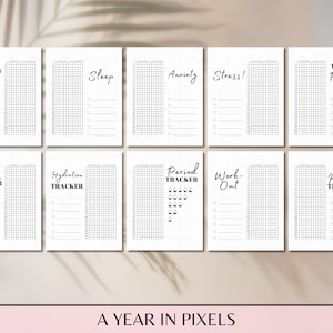 Printable Bullet Journal Premade Bujo Template Premade Journal US ...