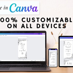 Digital Wedding Invitation, Online Invitation Template, Eco-friendly E ...