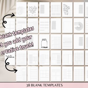 Printable Yearly Bullet Journal Bujo Spread A4 Size Daily Weekly ...
