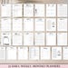 2025 Printable Planner, Habit Tracker, Weekly Tracker, Daily Habit ...