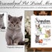 Custom Cat Signature Drink Menu Pet Signature Drink Sign Personalized ...