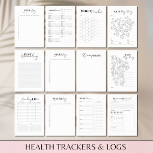 Printable Yearly Bullet Journal Bujo Spread A4 Size Daily Weekly ...