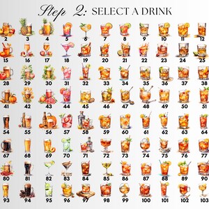 Custom Cat Signature Drink Menu Pet Signature Drink Sign Personalized ...