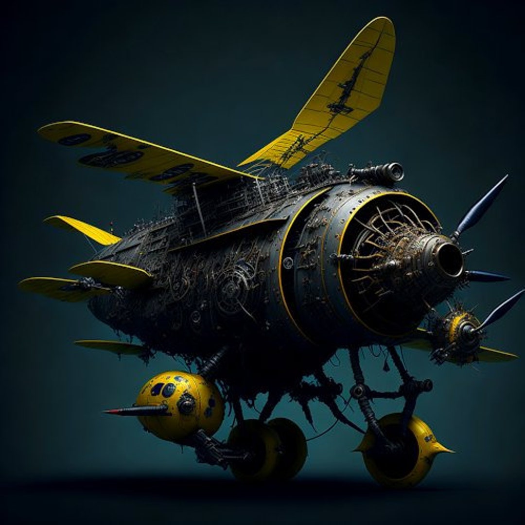 Steampunk Digital Art Download Wall Art Home Decor Printable Poster Art ...