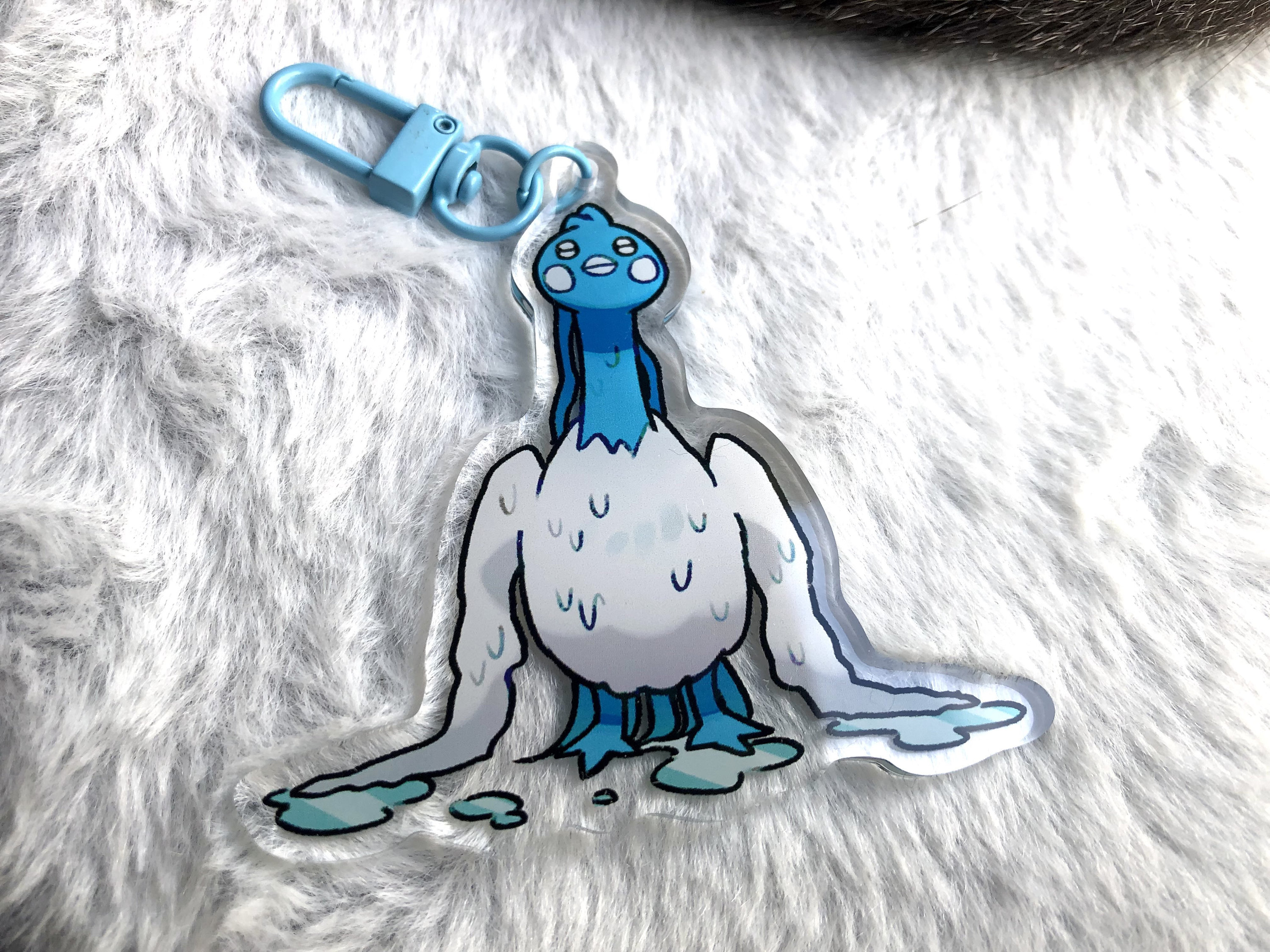 Wet Altaria 3 Acrylic Charm Pokemon Double-sided Keychain - Etsy