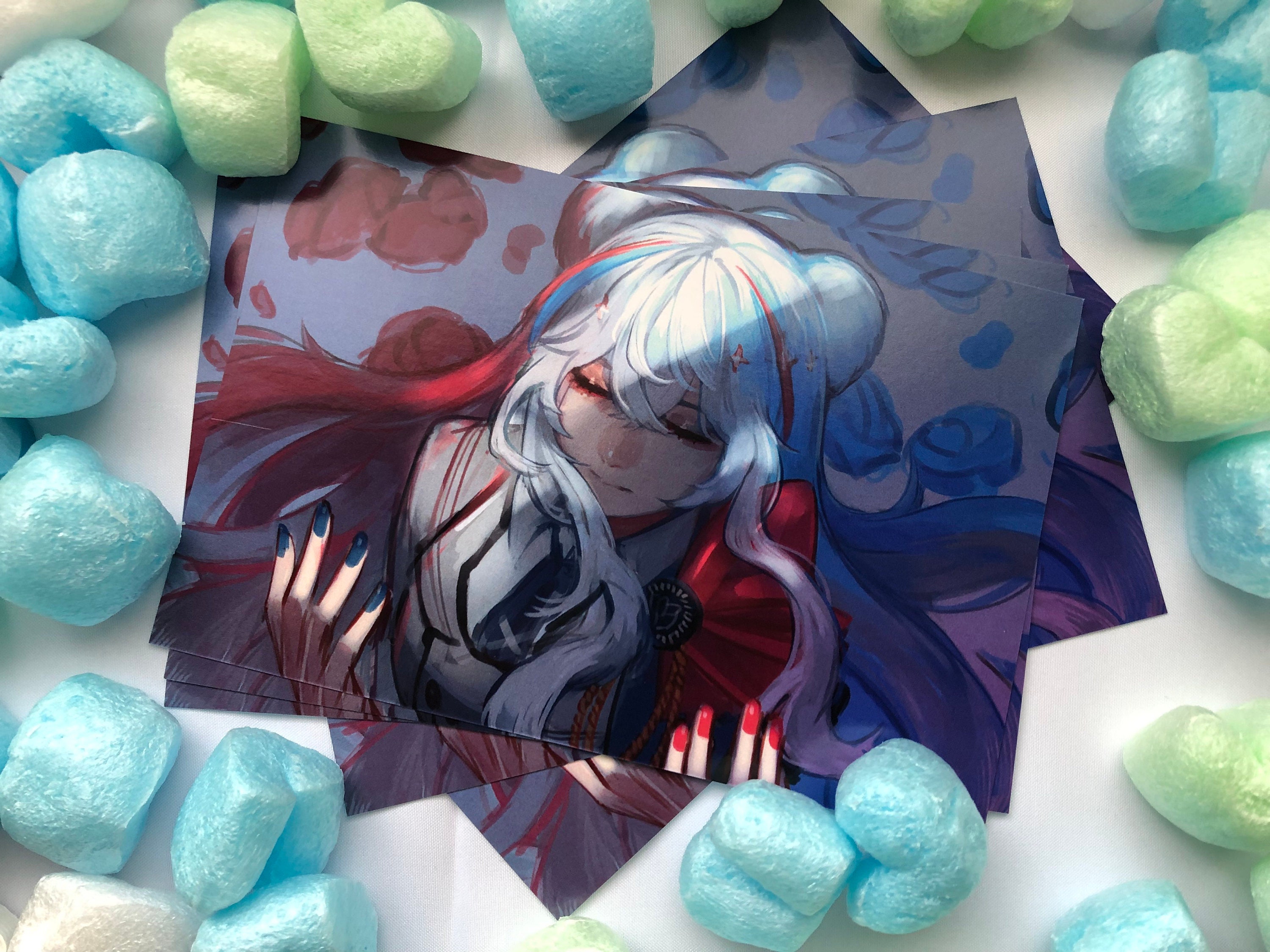 Arknights Rosa / Poca 4x6 Mini Print Postcard - Etsy