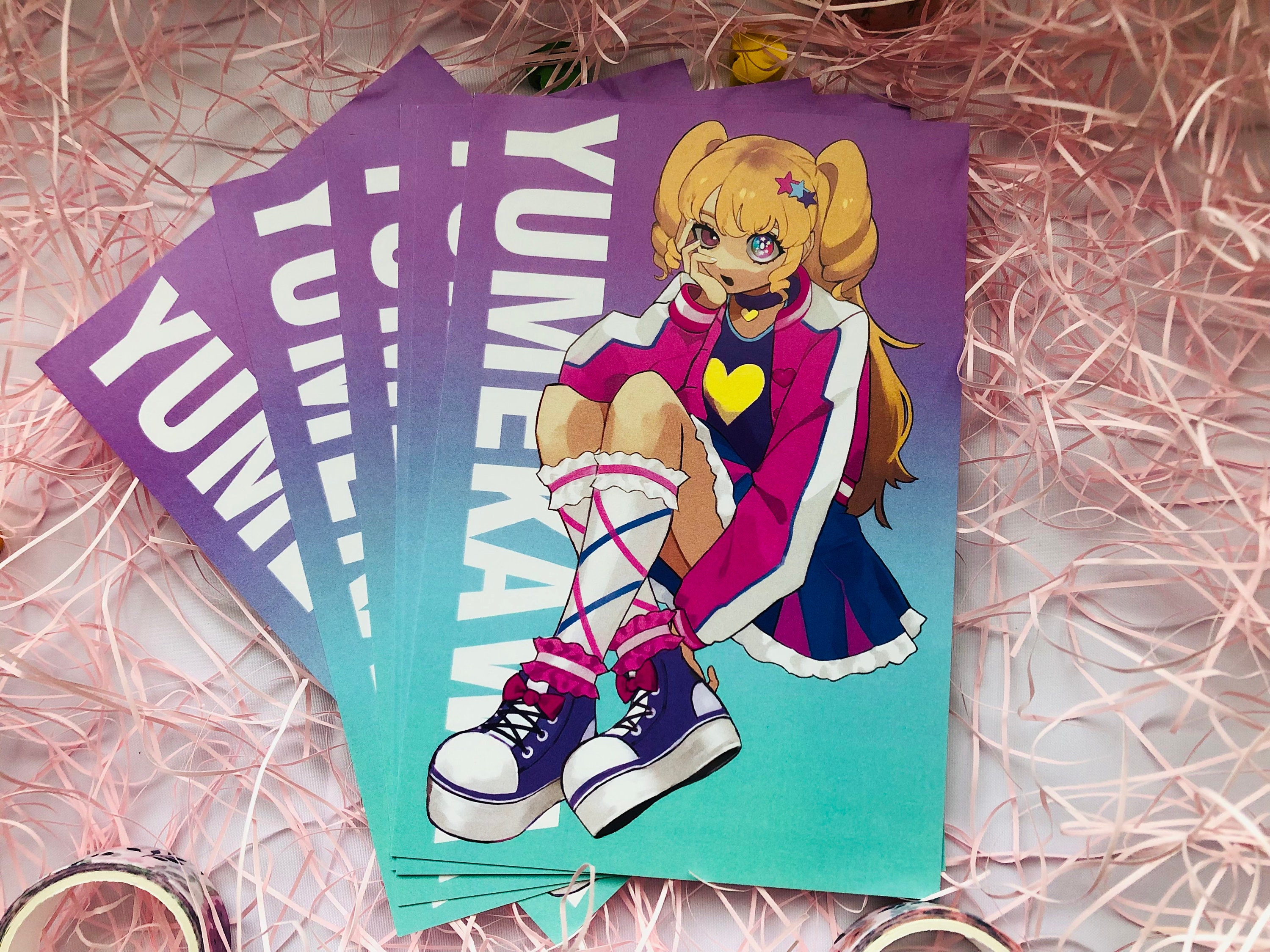Pripara Yumekawa Yui 4x6 Postcard Mini Print - Etsy