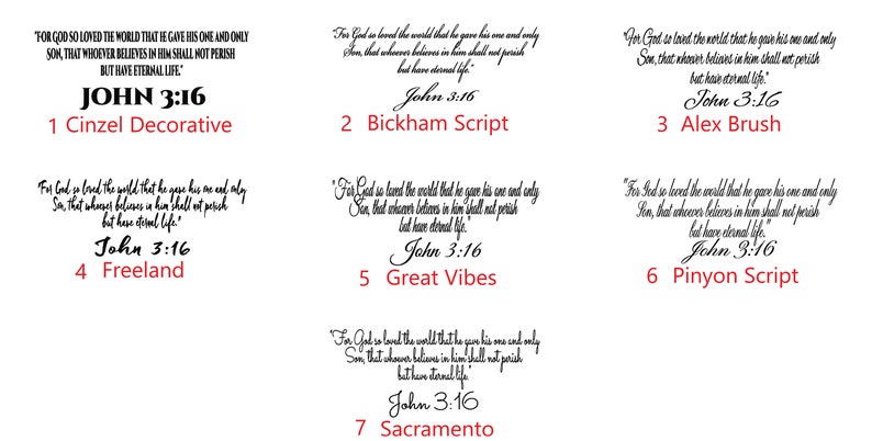 Custom Bible Verse Engraved Mirror Christian Spiritual Decor Choose ...