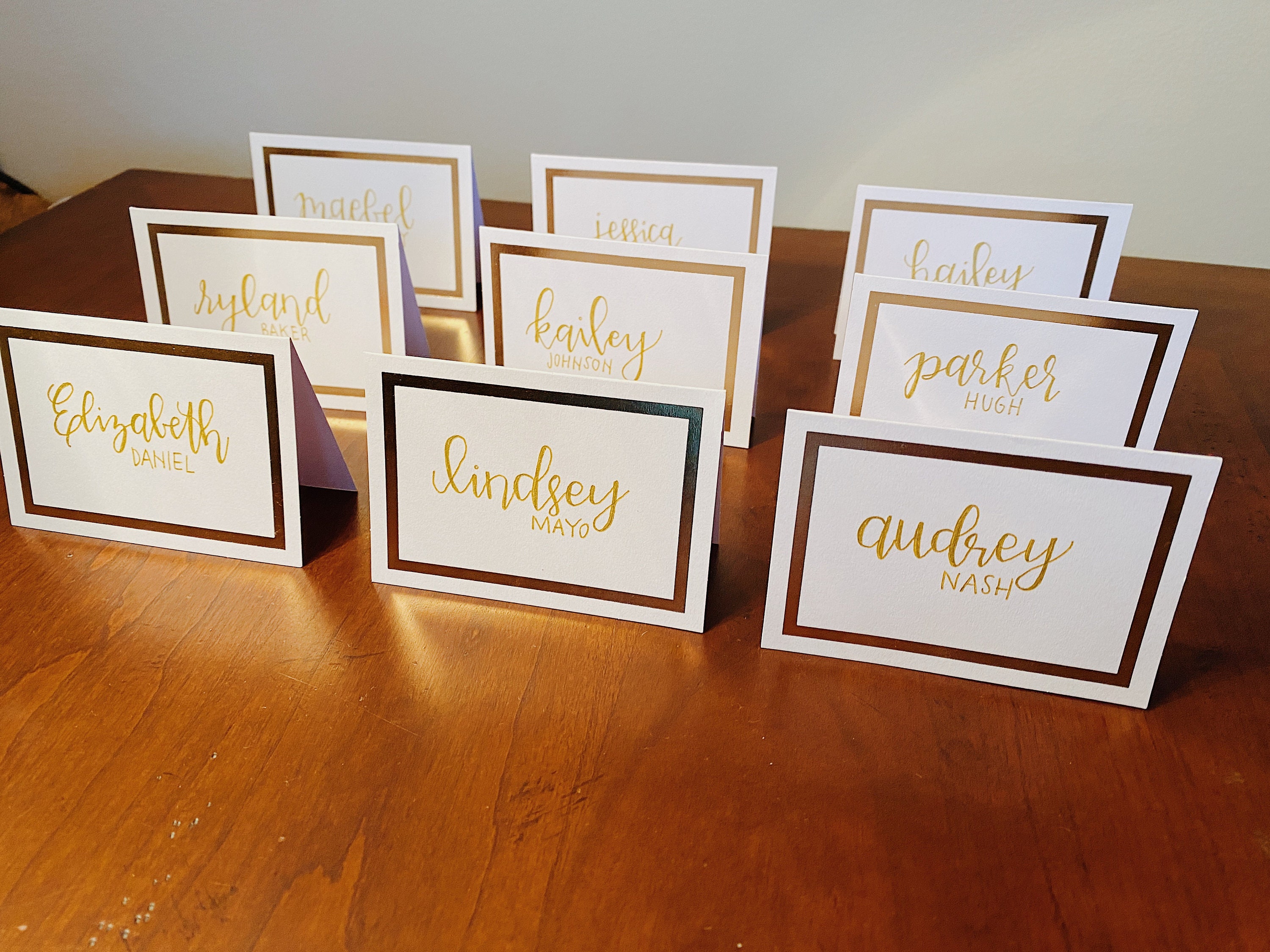 Custom Place Cards - Etsy