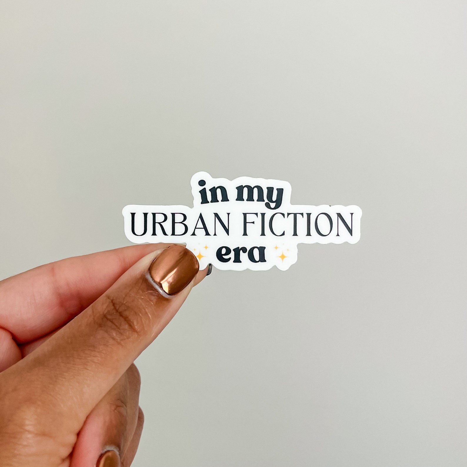 In My Urban Fiction Era Sticker | Bookish Sticker | Kindle Stickers - Etsy