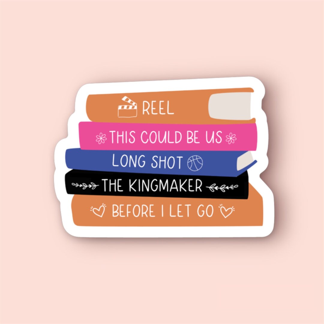 Kennedy Ryan Book Stack Sticker | Bookish Sticker | Kindle Stickers - Etsy