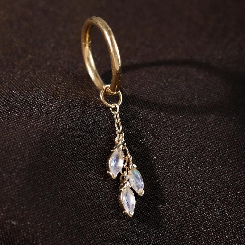 Floating Nose Ring - Etsy