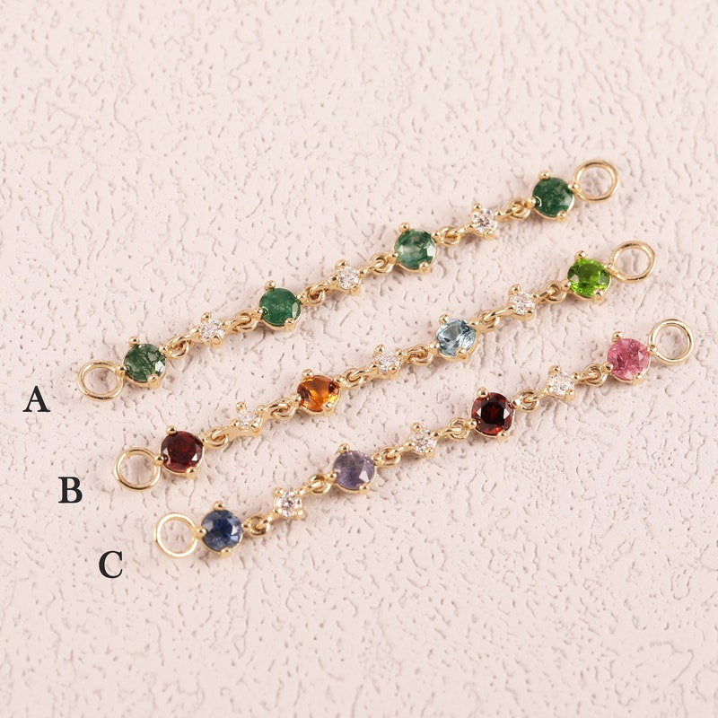 Gemstone Chain - Etsy