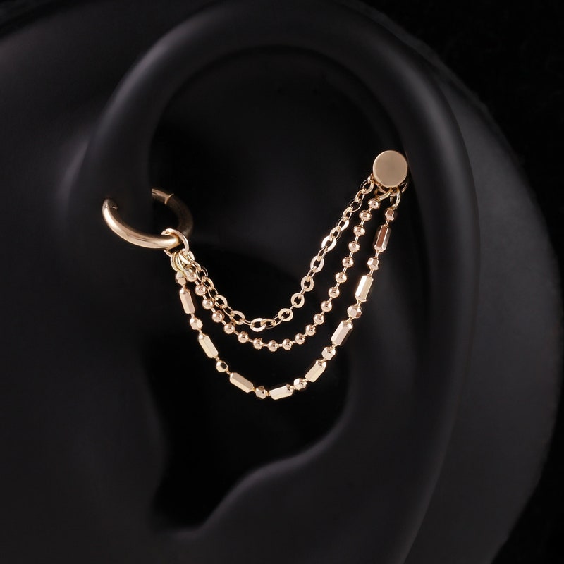 Chain Earrings - Etsy