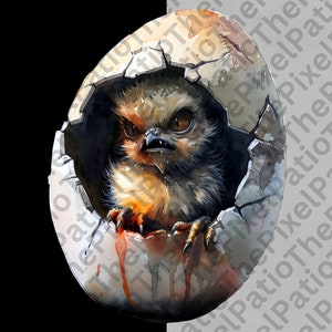 Easter Clipart Bundle - 15 Scary Festive Springtime Transparent ...