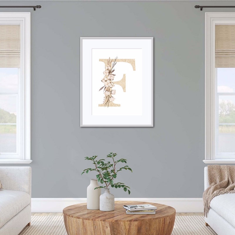 Abstract Letter Art - Etsy