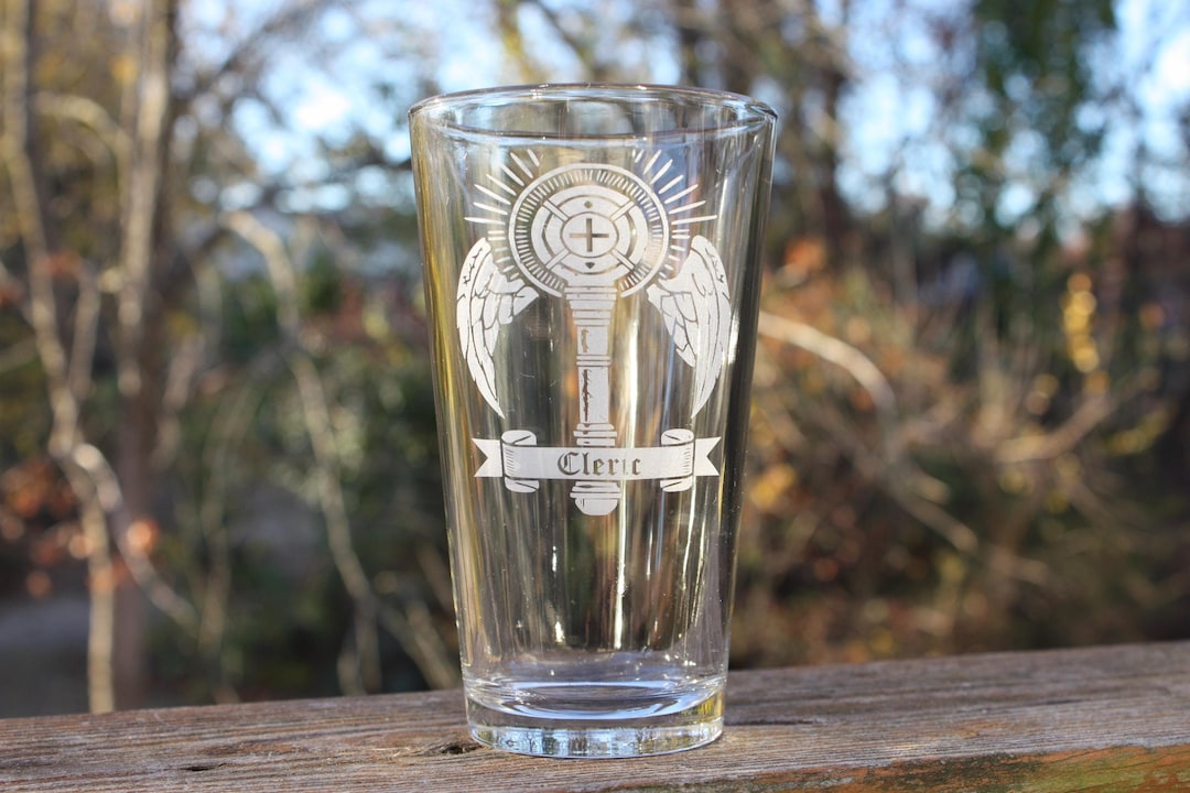 Dnd Class Engraved Pint Glasses - Etsy