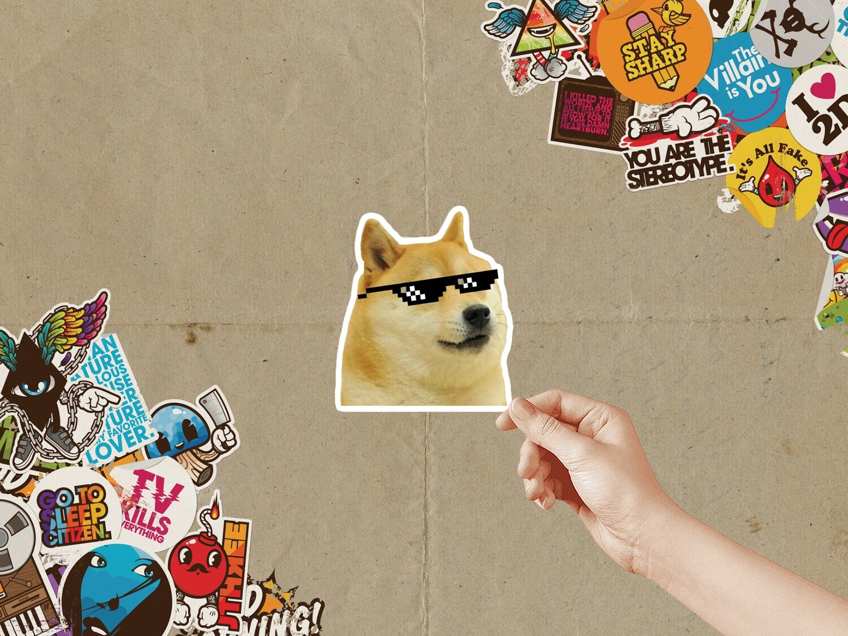 Doge Meme Desktop Background