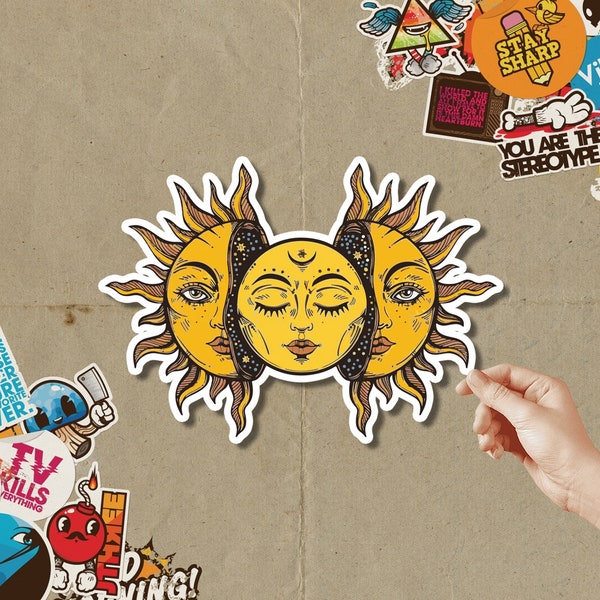 Solar Eclipse Stickers Etsy