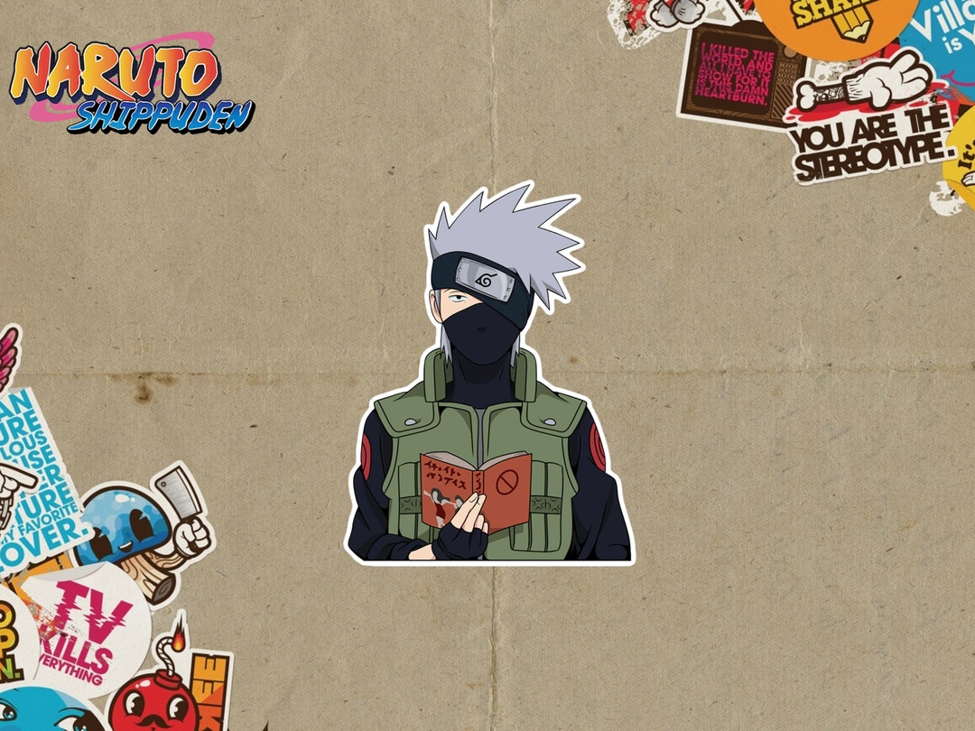 Anime Sticker kakashi Vinyl Sticker for Water Bottles - Etsy