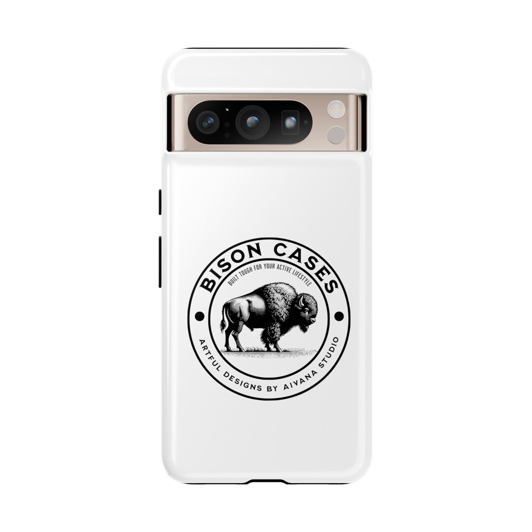 BISON Tough Cases by AIVANA STUDIO White Google Pixel - Etsy