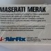 1972 Maserati Merak Model Kit - Etsy