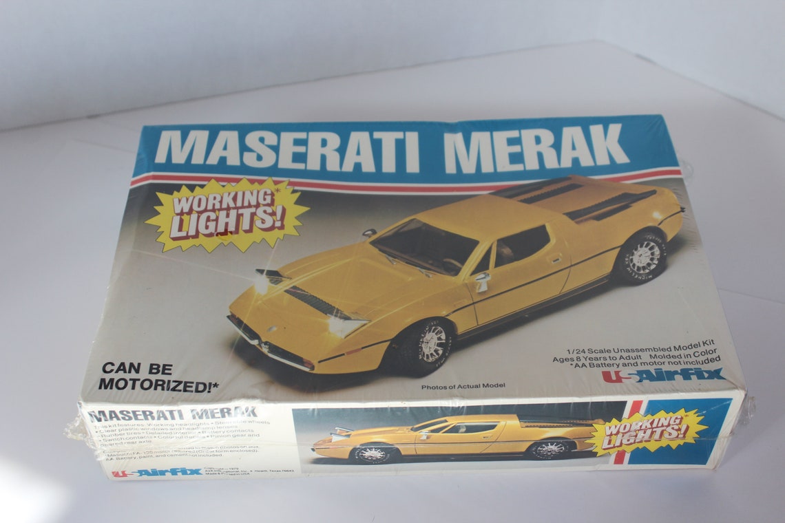 1972 Maserati Merak Model Kit - Etsy