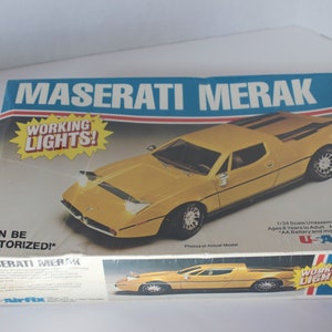 1972 Maserati Merak Model Kit - Etsy