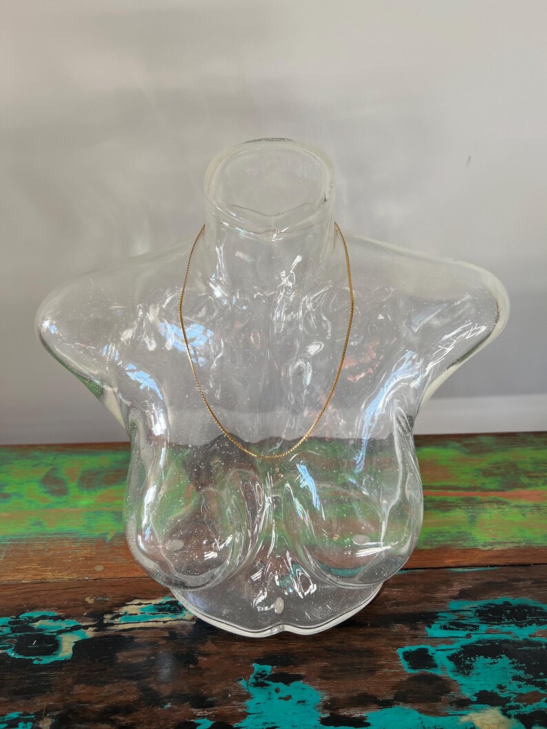 Transparent Female Headless Bust, Necklaces or Bra Display - Etsy