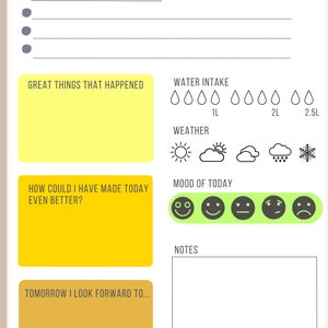 5-weeks Habit Tracker, Self-improvement Challenge 2.0, Daily Planning ...