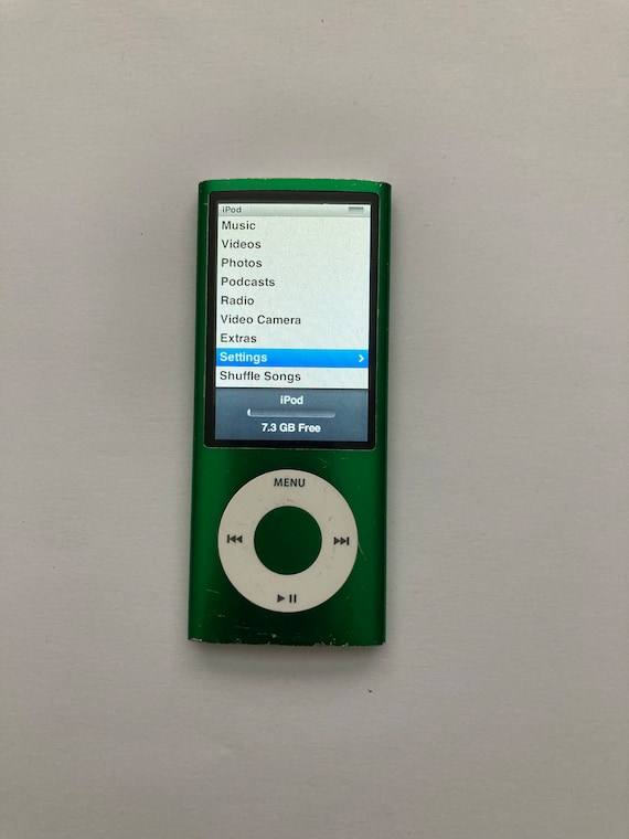 Green Ipod Nano 7th Generation