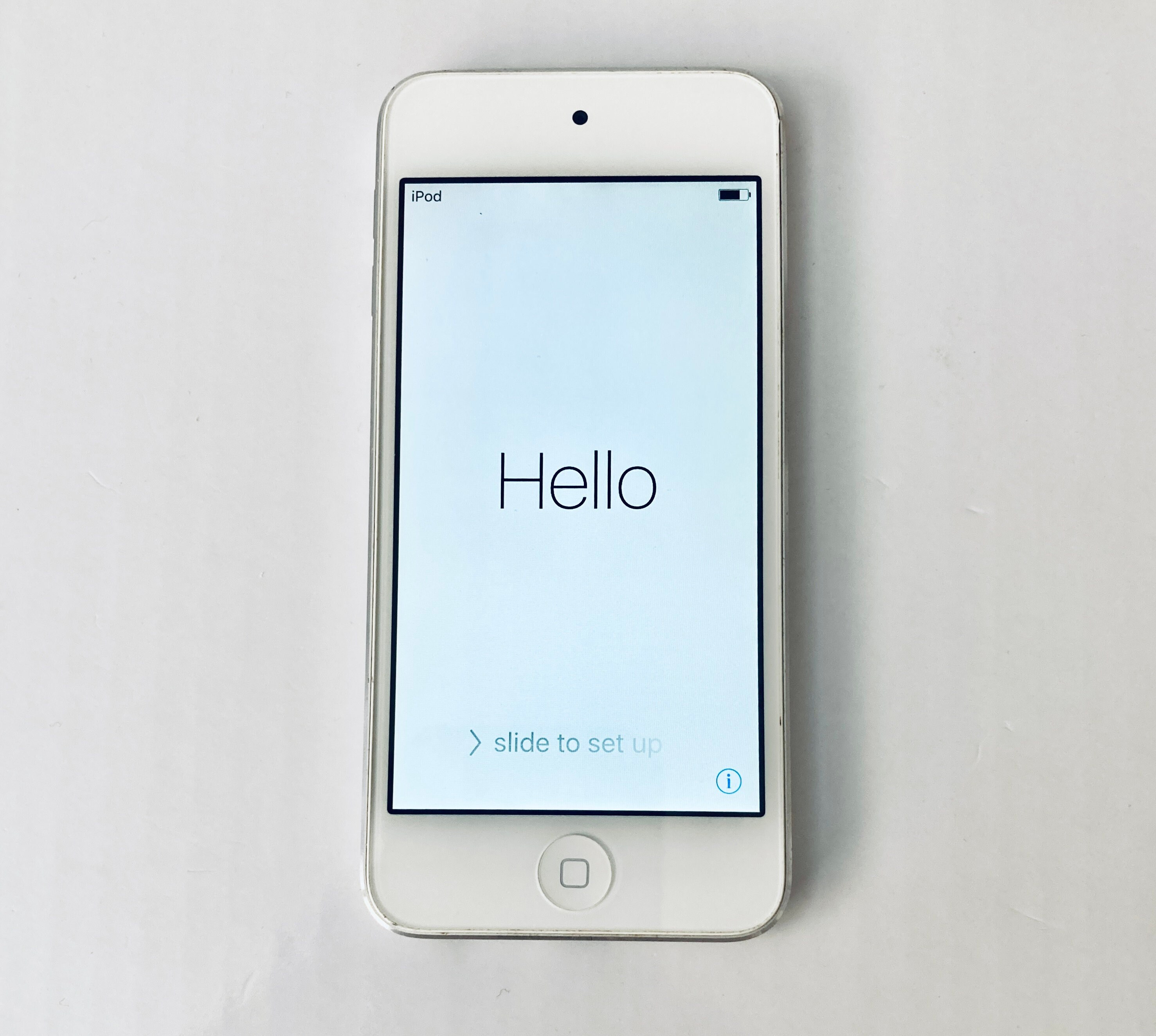 Ipod 5 White And Silver