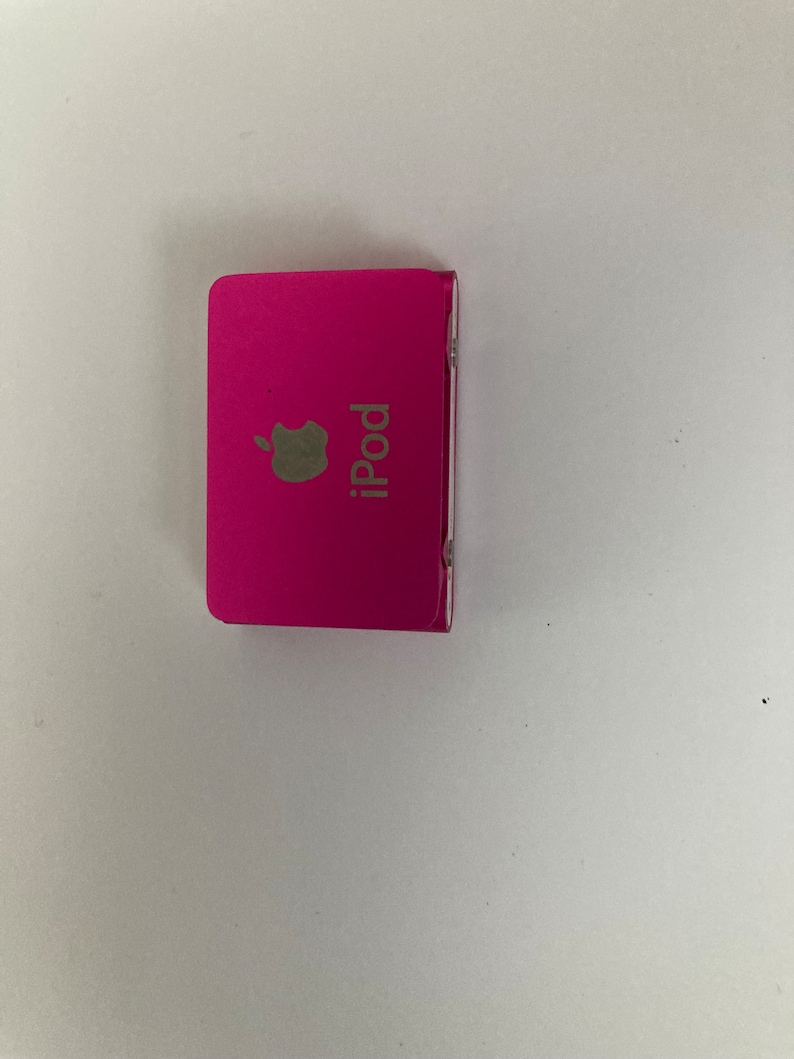 1GB 2nd Gen Apple Ipod Shuffle Pink With Charging Cable - Etsy
